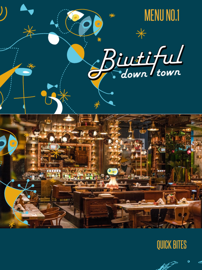 1 - Meniu Biutiful Downtown Food&Drinks 2023 | PDF | Drink | Cuisine
