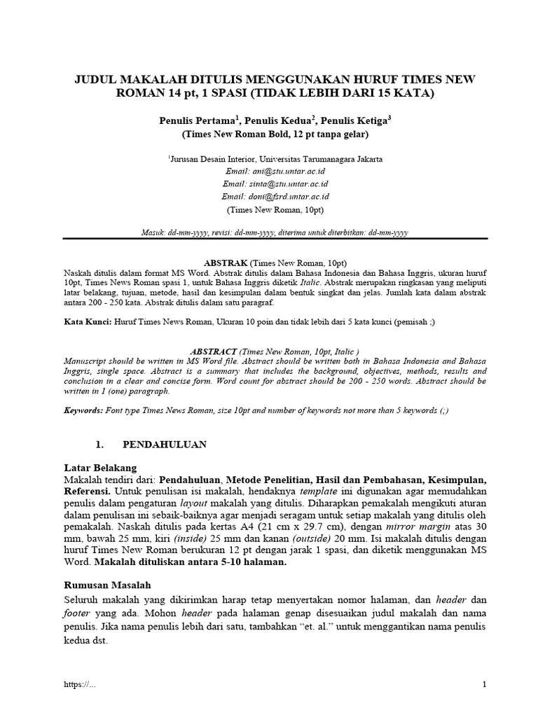 Jurnal Makalah Humaniora | PDF