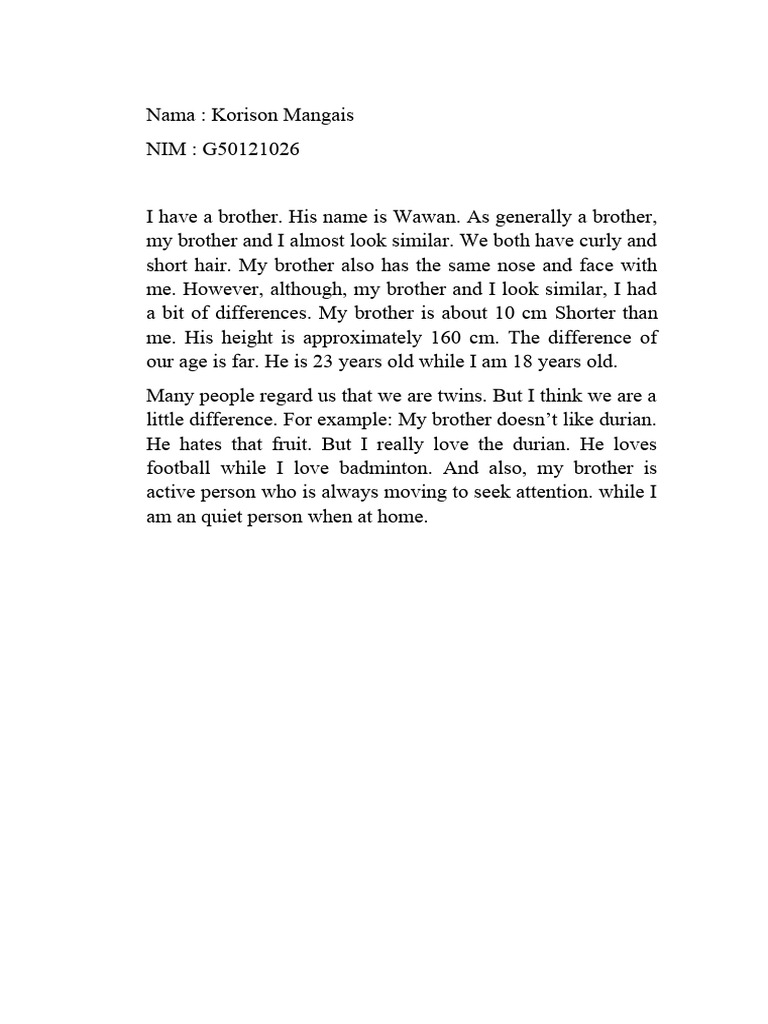 Korison - G50121026 - B.Ing 1 | PDF