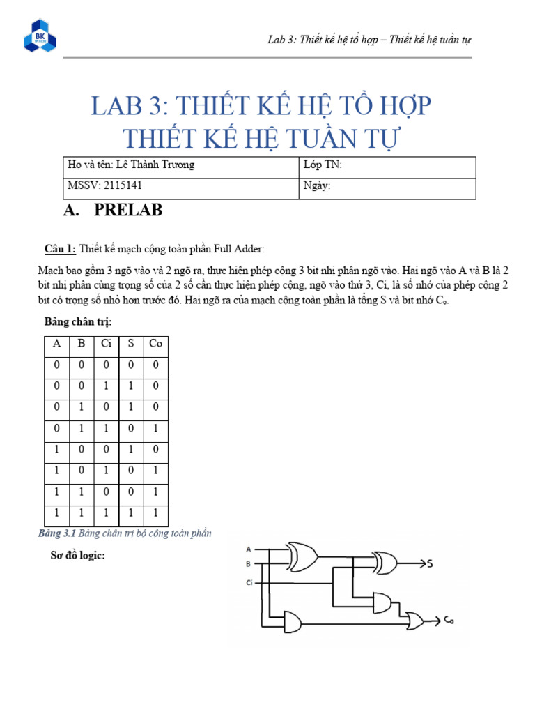 Prelab 3 | PDF