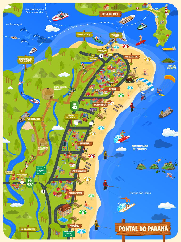 Mapa de Distâncias no Paraná | PDF
