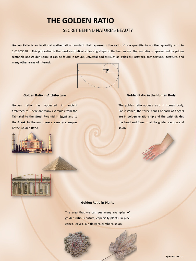 Poster Golden Ratio | PDF