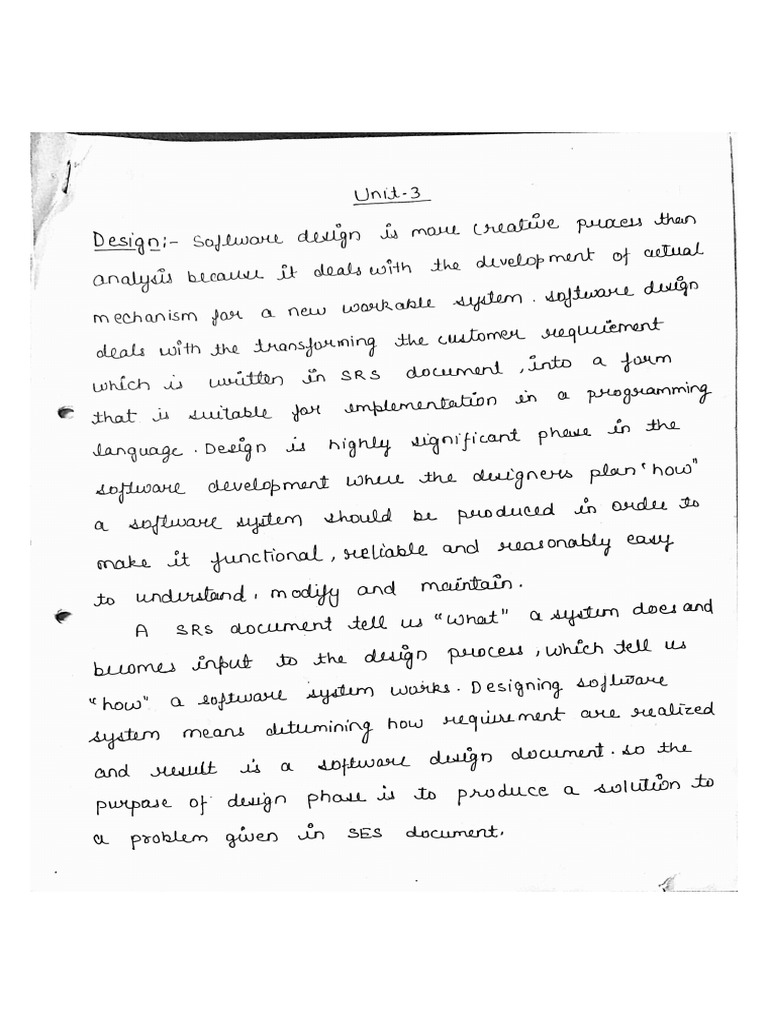 Se (Unit - 3) | PDF