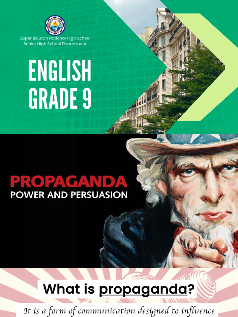 Propaganda Techniques Lesson 6 | PDF | Propaganda | Social Psychology