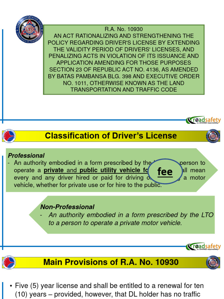 TDC 15 S 01 2 - R.A. - No. - 10930 | PDF | Driver's License | Transport