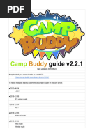 Camp Buddy Guide | PDF