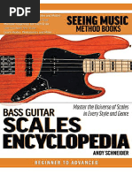 Bass Scales Complete Fretboard Diagram | PDF | Scale (Music) | Double Bass