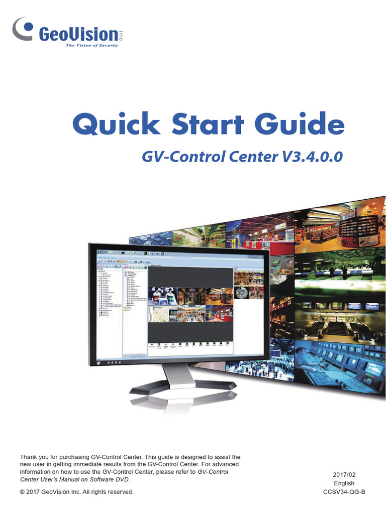 GV Control Center Quick Guide (CCSV34 QG B En) | PDF | Digital Video ... GV Control Center Quick Guide (CCSV34 QG B En) | PDF | Digital Video ...