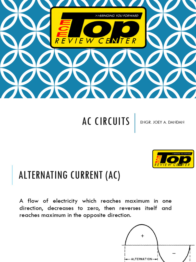Ac Circuits Inhouse | PDF | Ac Power | Electrical Impedance