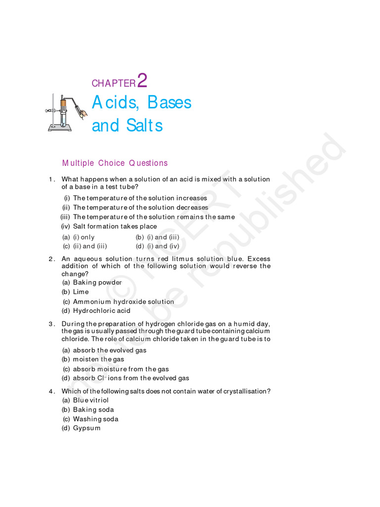 Chem | PDF | Acid | Salt (Chemistry)