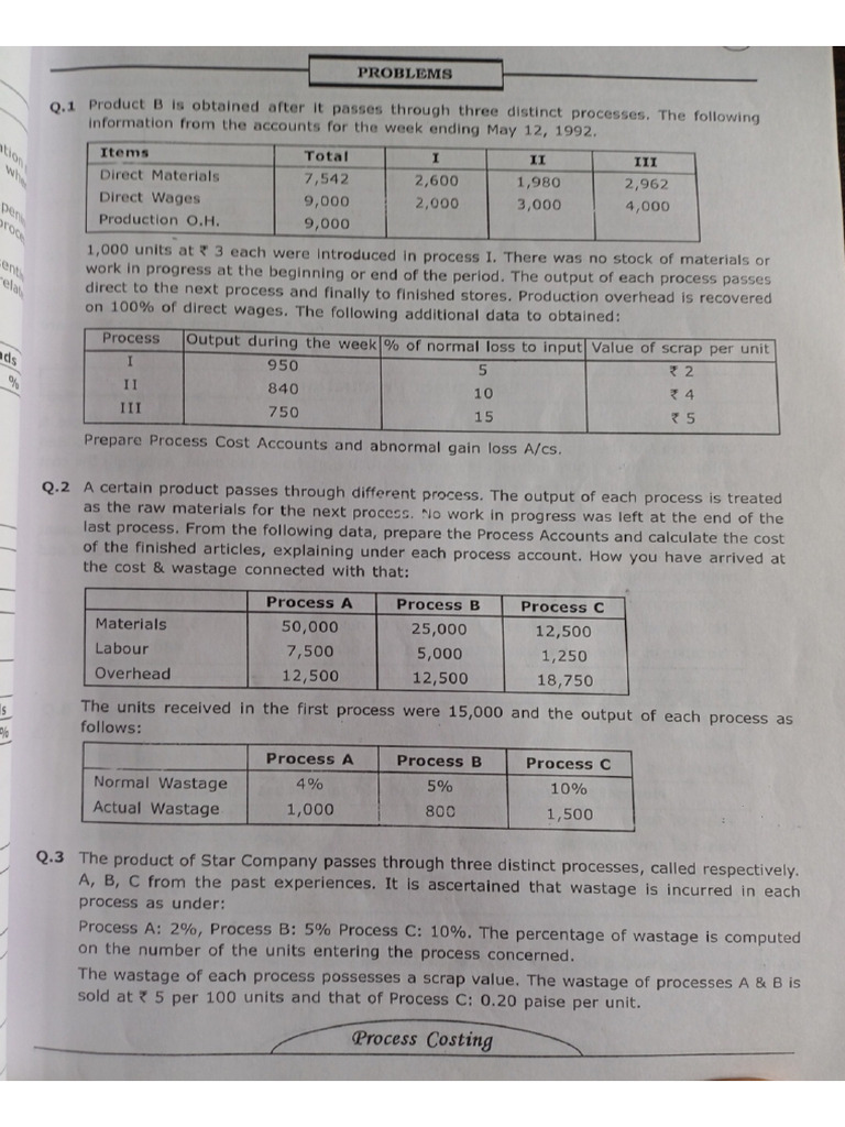 Process Costing Pdf