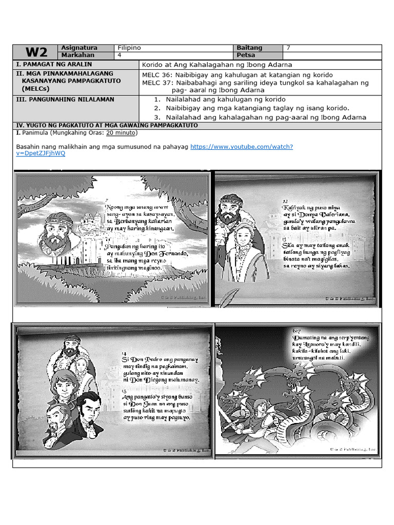 Q4-Filipino-7-Week 2 | PDF