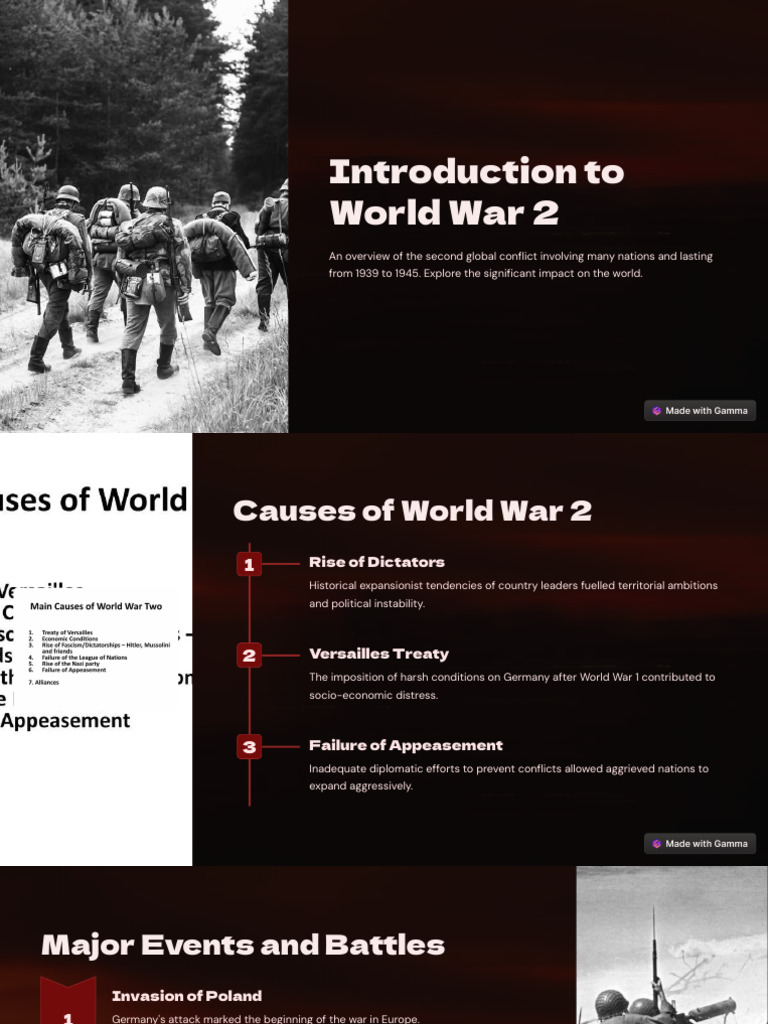Introduction To World War 2 | PDF | World War II | Allies Of World War II
