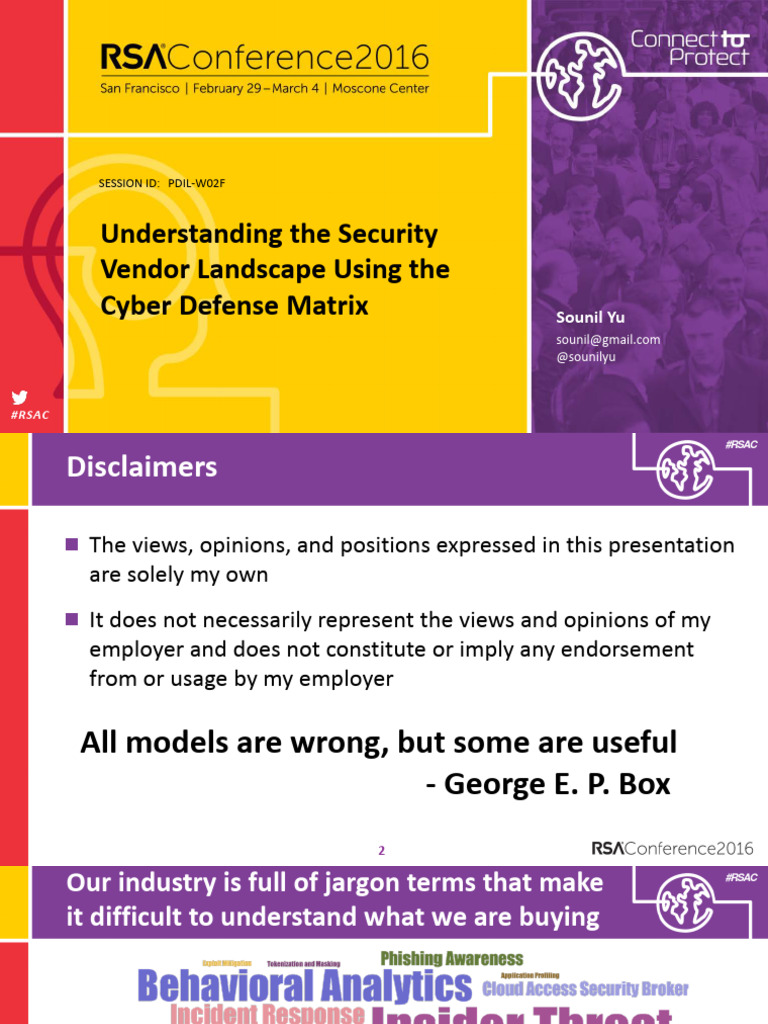 Understanding The Security Vendor Landscape Using The Cyber Defense ...
