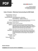 Queensland Health Code of Conduct Policy | PDF | Human Resources ...