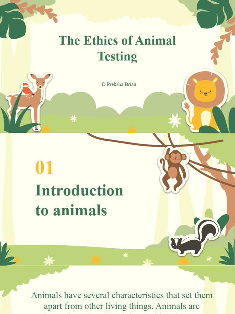 Ethics of Animal Testing Explained | PDF | Animal Testing | Experiment