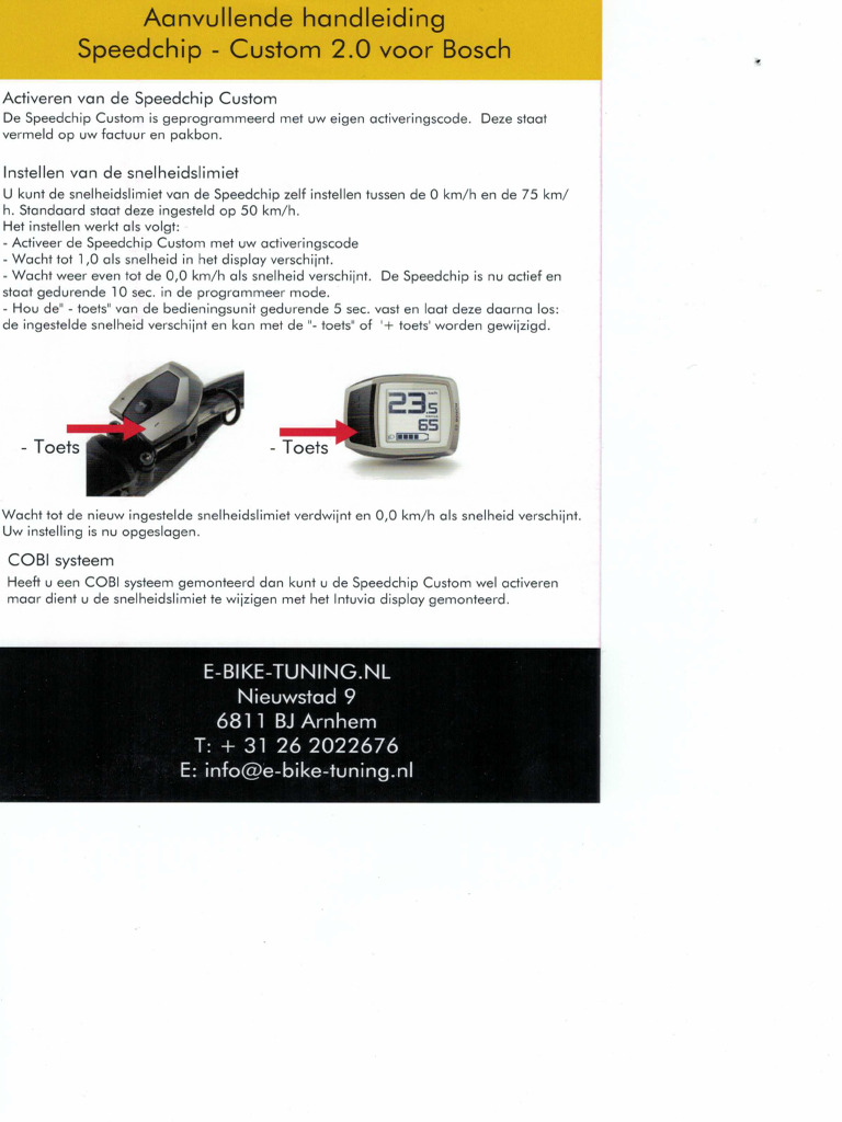 Speed Ad Handleiding | PDF