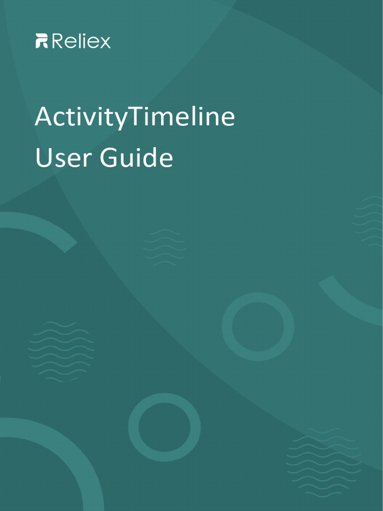 ActivityTimeline User Guide | PDF | Microsoft Excel | World Wide Web