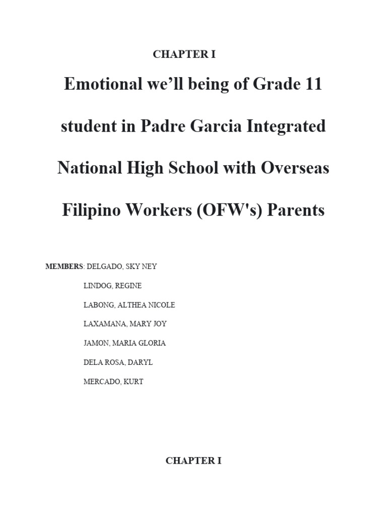 PR1 Chaptr1 | PDF | Mental Health | Psychology