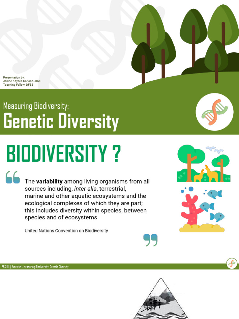 Exercise 1 Genetic Diversity - Revisedfeb2023 | PDF | Zygosity | Genetics