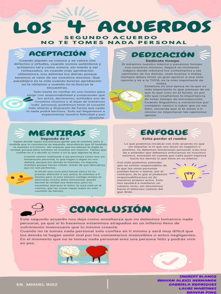 Los 4 Acuerdos | PDF | Felicidad