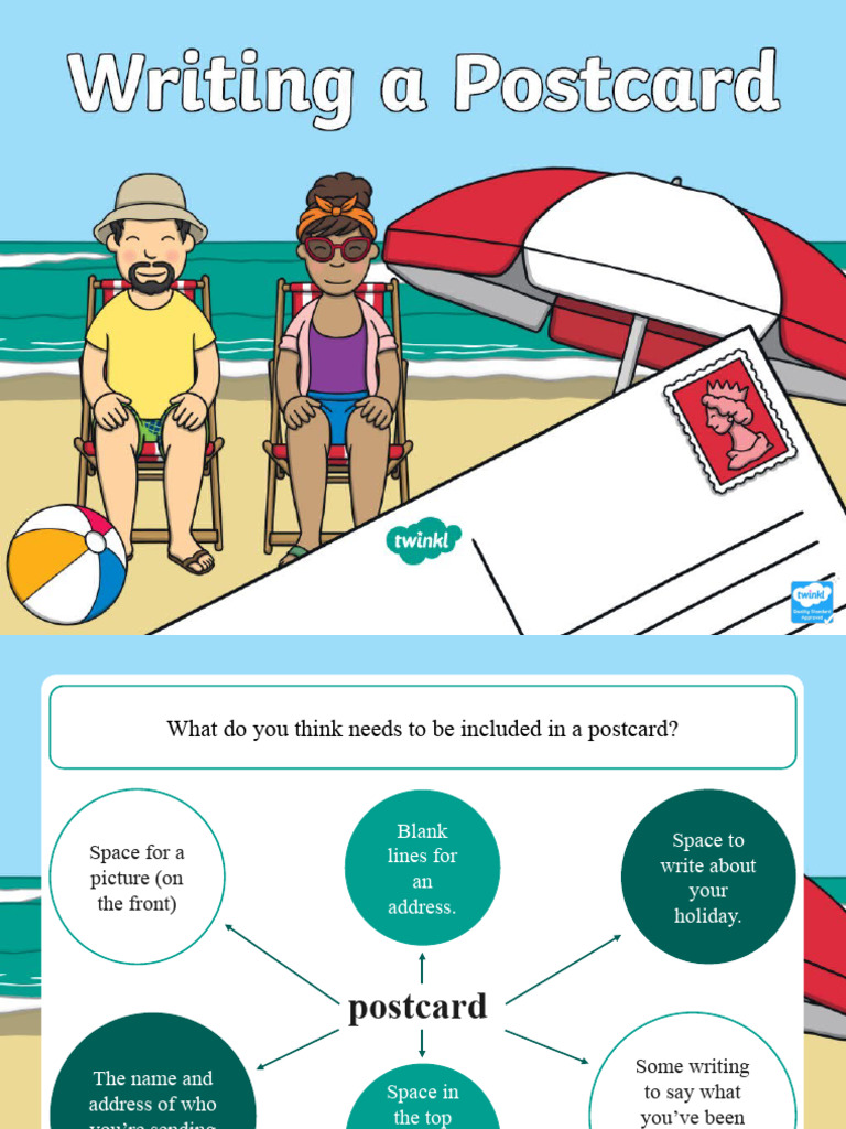 T T 5967 How To Write A Postcard Differentiated Lesson Teaching ...