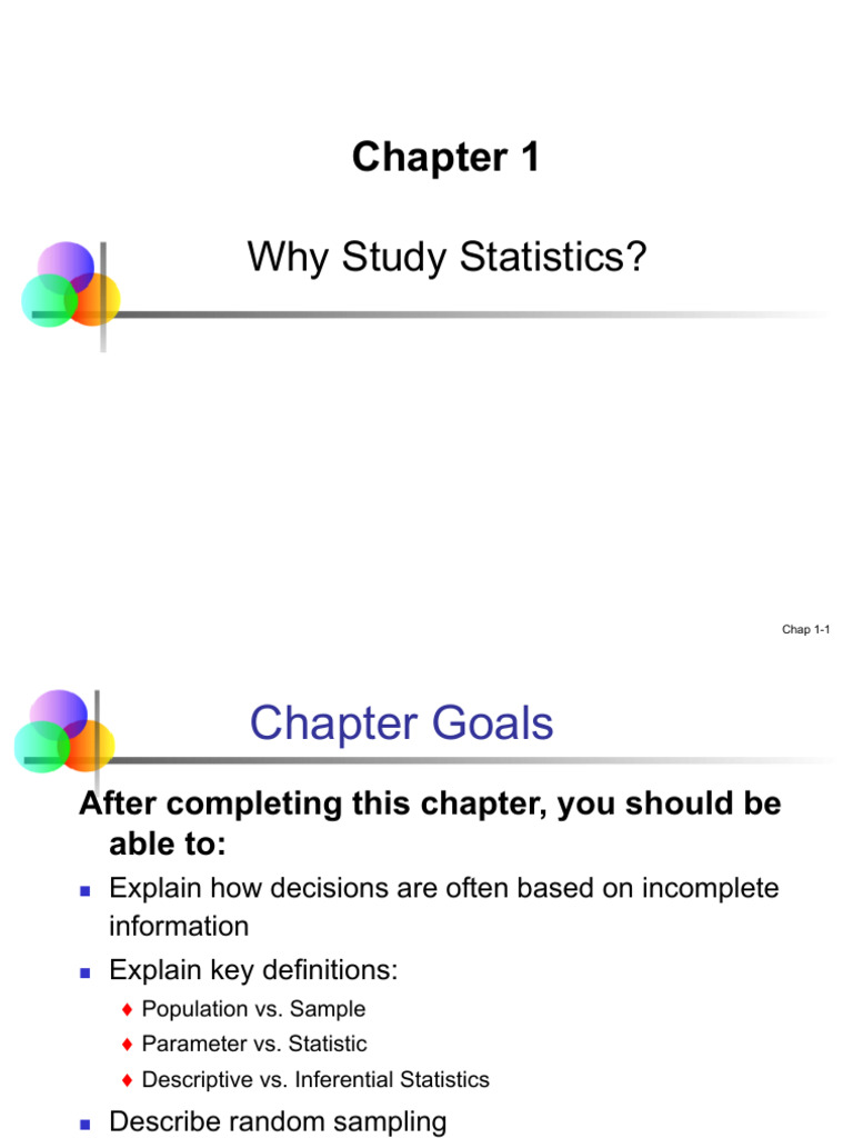 Chap01 - Intro | PDF | Statistics | Statistical Inference