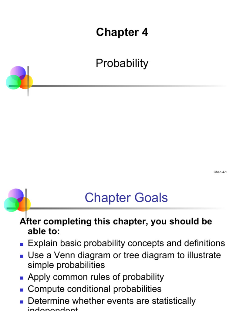 Chap04 - Probability | Download Free PDF | Probability | Measure Theory