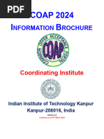 COAP 2025 Information Brochure | PDF