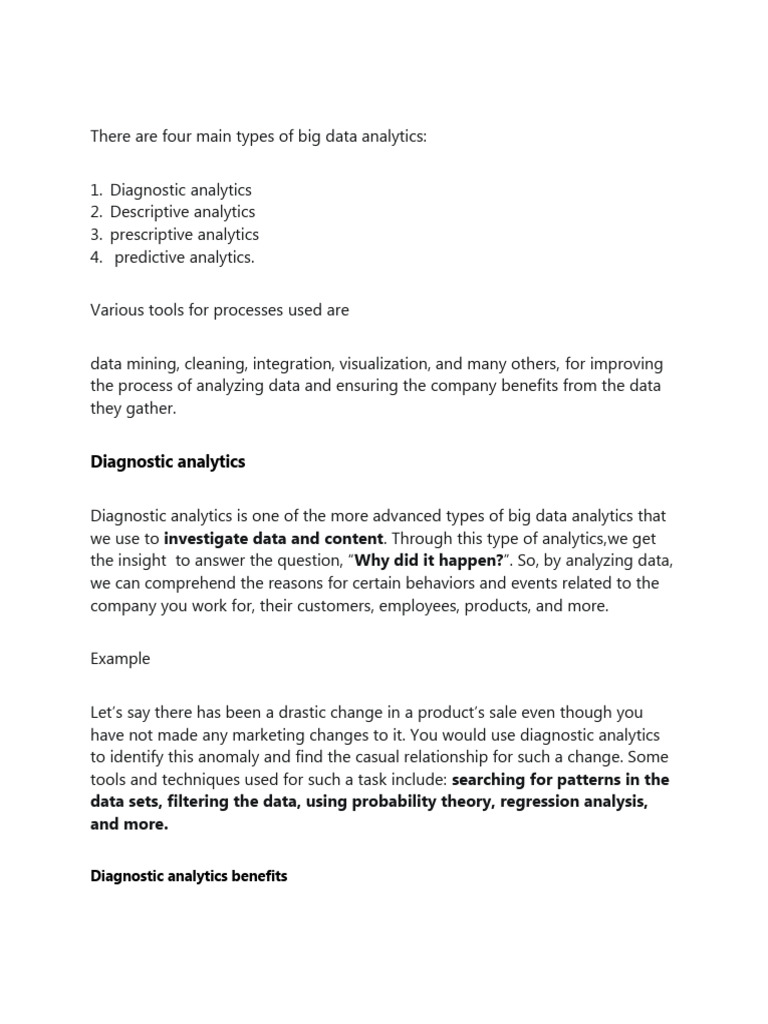 Analysis | PDF | Analytics | Predictive Analytics