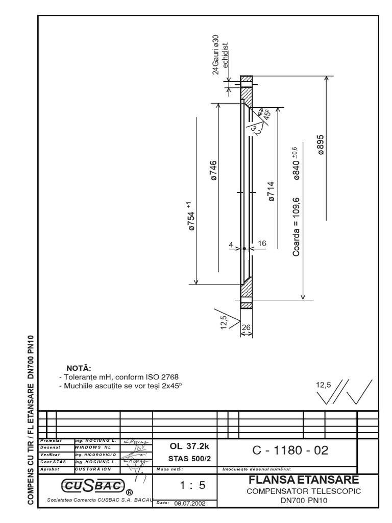 FL Et CTL Dn700 Pn10 | PDF