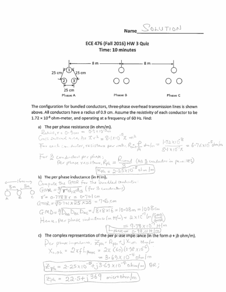 Quiz 2 Solution | PDF