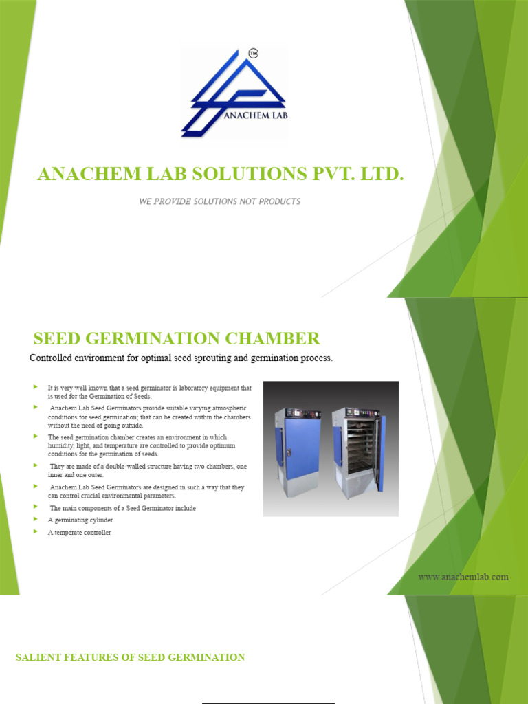 Seed Germinator Chamber | PDF | Seed | Thermal Insulation