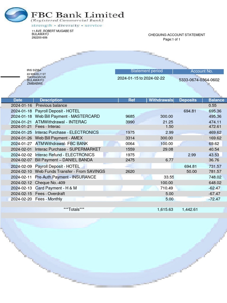 IRIS | PDF | Payments | Transaction Account