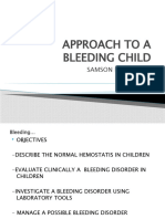 ISTH Bleeding Assessment Tool | PDF | Bleeding | Hemostasis