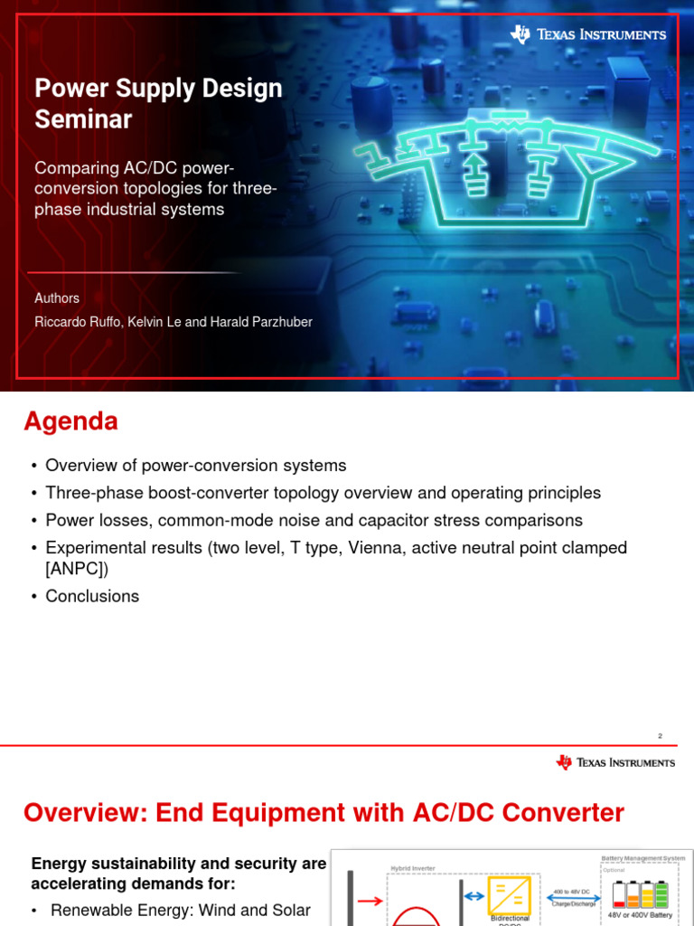 Power Supply Topologies | PDF