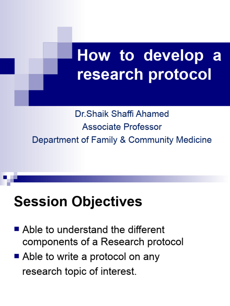 Research Protocol Contents | PDF | Methodology | Clinical Trial