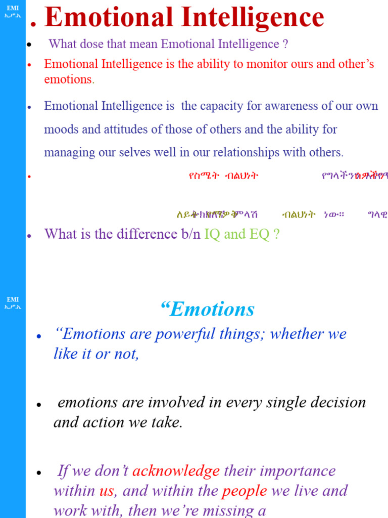 Emotional Intelligence (2 | Download Free PDF | Emotional Intelligence ...