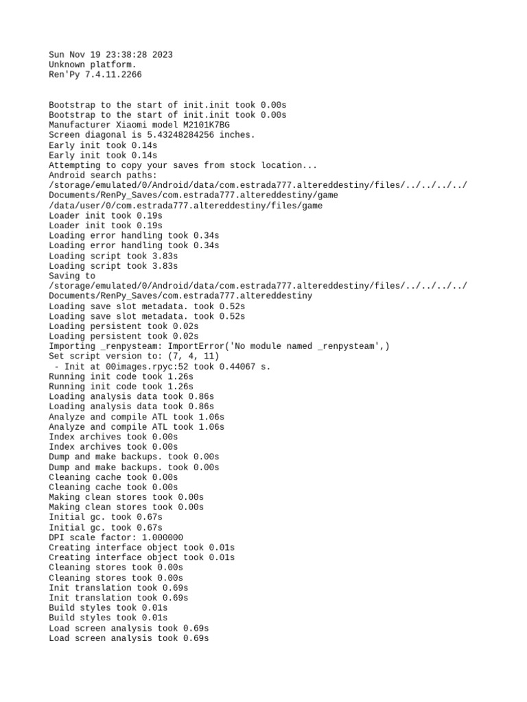 Log | PDF | Booting | Computer Science