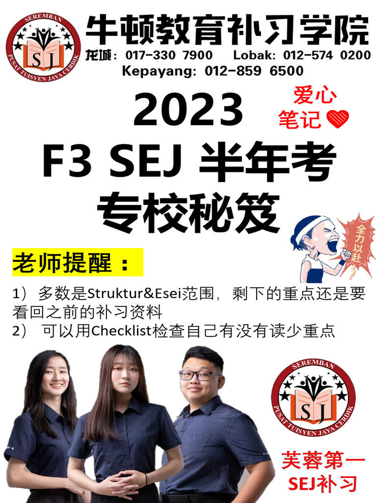 牛顿F3 SEJ 秘籍 | PDF