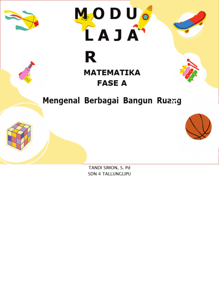 Modul Ajar Bangun Ruang Kelas 7 | PDF