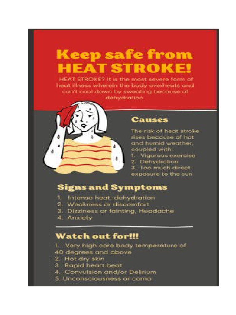 Heat Stroke | PDF