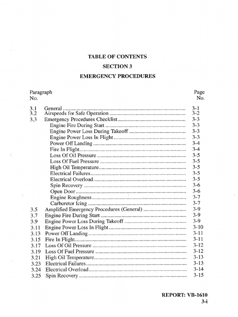 Sect3 Emergency Proc | PDF