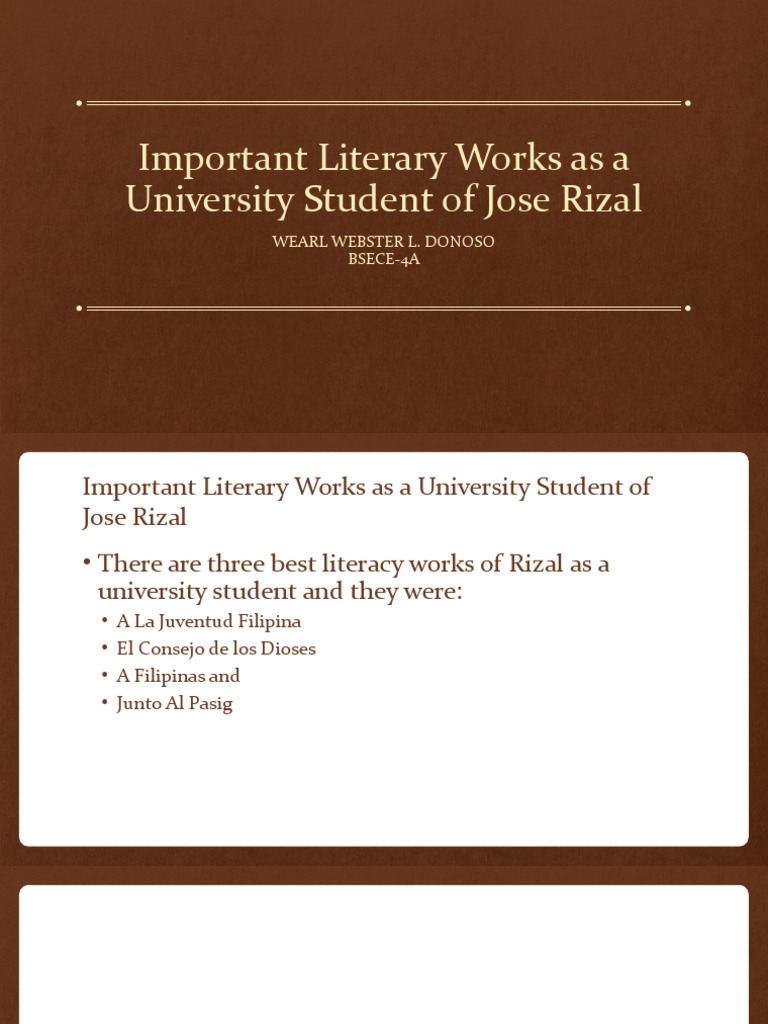 Donoso Rizal Chapter 2 and 3 | PDF