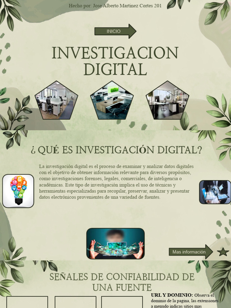 Presentacion de Investigacion Digital | PDF | Grupo de enfoque ...