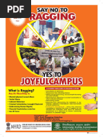 Anti Ragging Poster | PDF