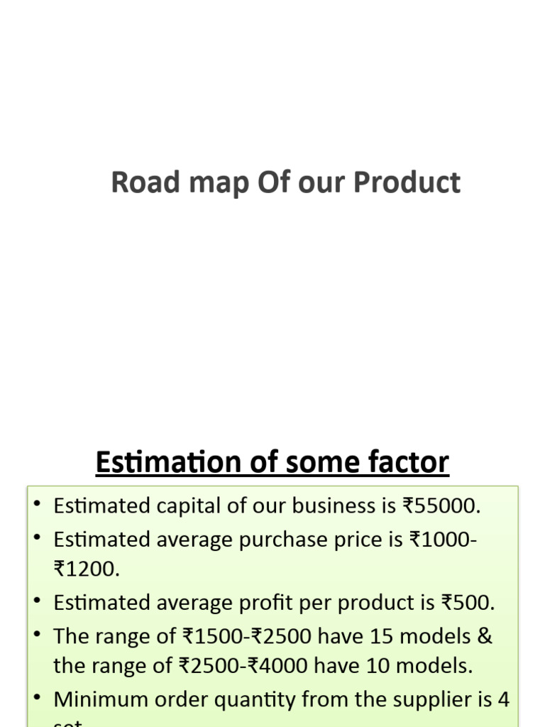 Road Map | PDF