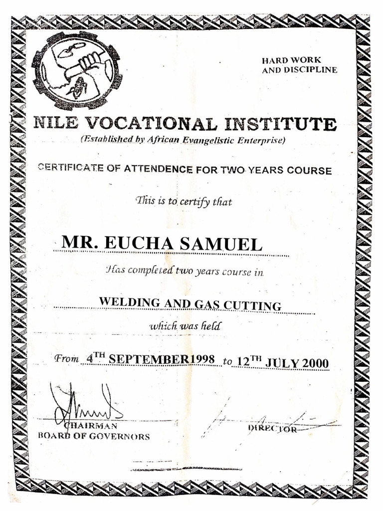 Nile Vocational Institute | PDF