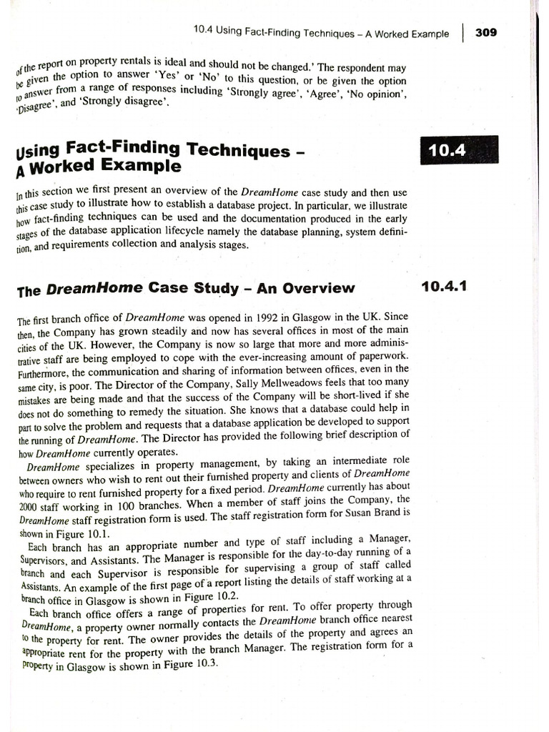 DreamHome Case Study | PDF