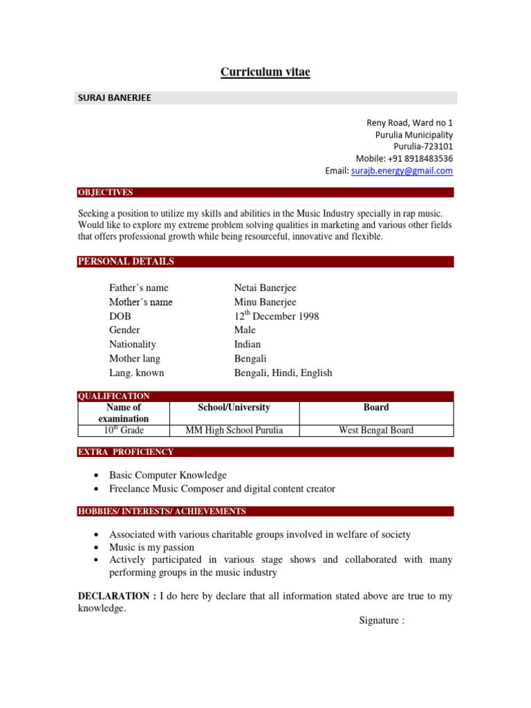 Suraj Banerjee | PDF